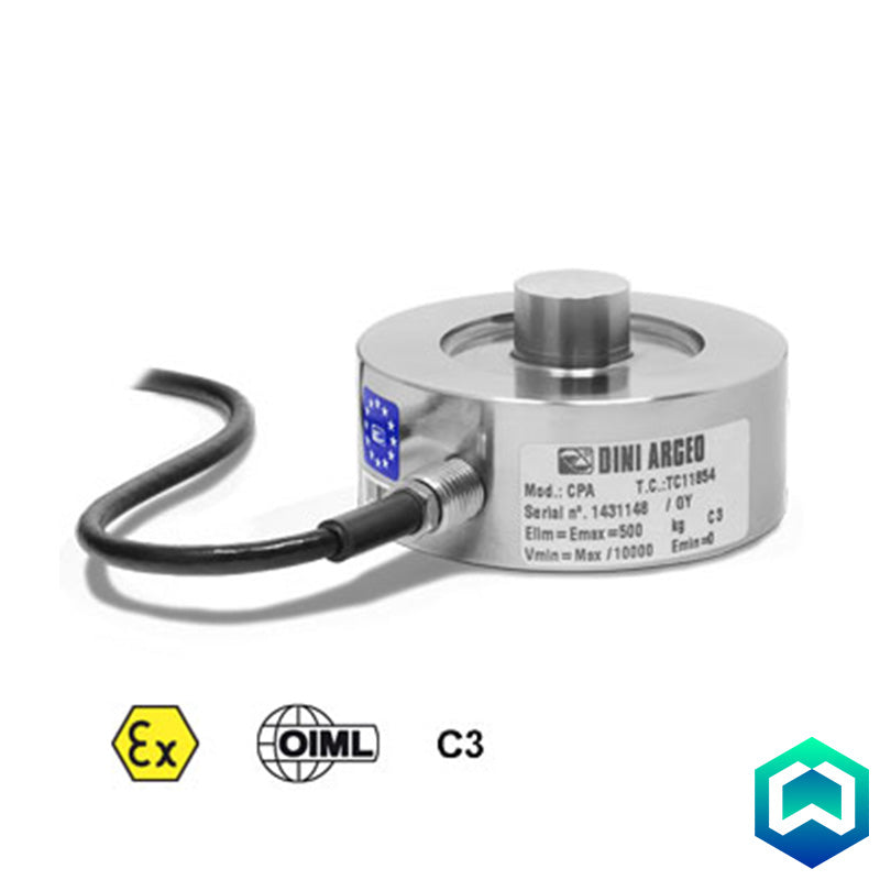 Dini Argeo ATEX CPA Low Profile Compression Load Cell – Womag