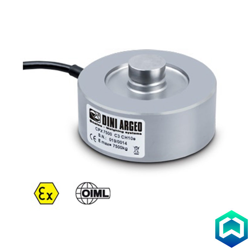 Dini Argeo ATEX CPX Low Profile Compression Load Cell – Womag