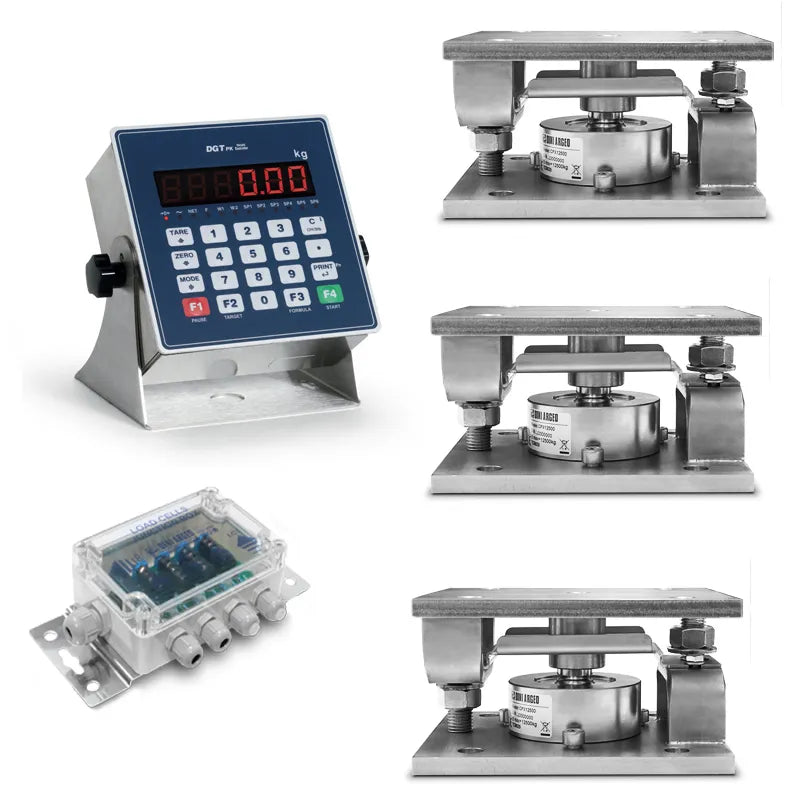 Vessel Weighing and Dosing Systems with 3 CPX Load Cells - DGTPKF – Womag